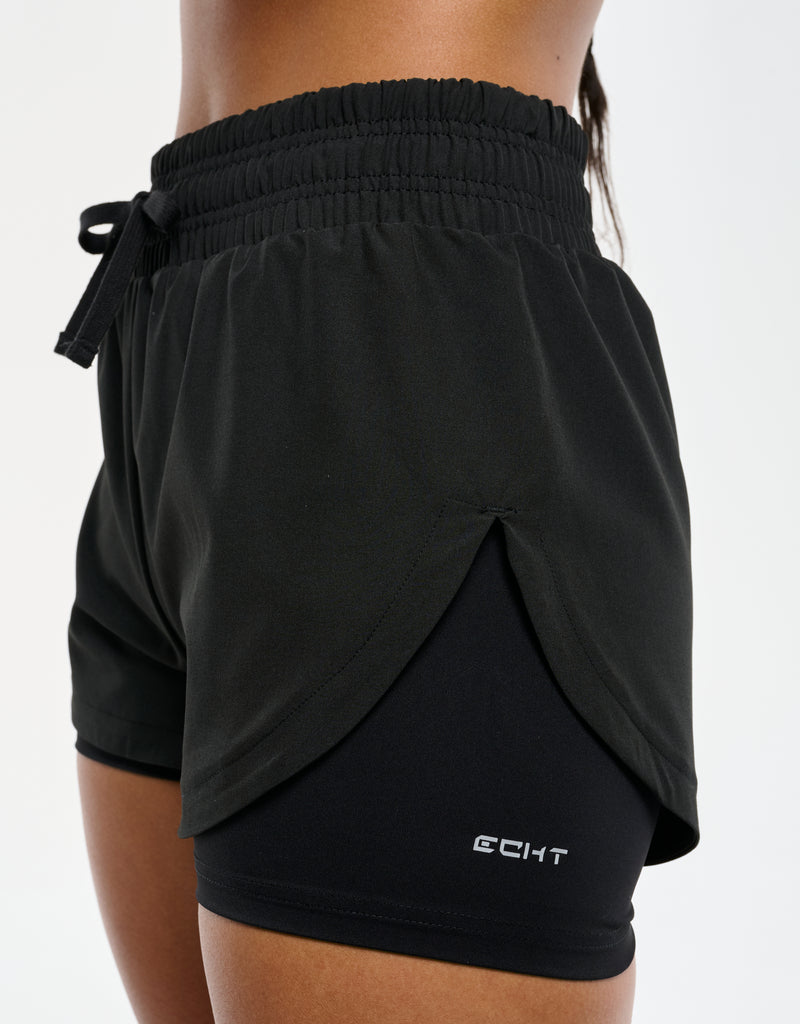 Freedom Running Shorts in Black | Dual-Layer Design for Ultimate ...