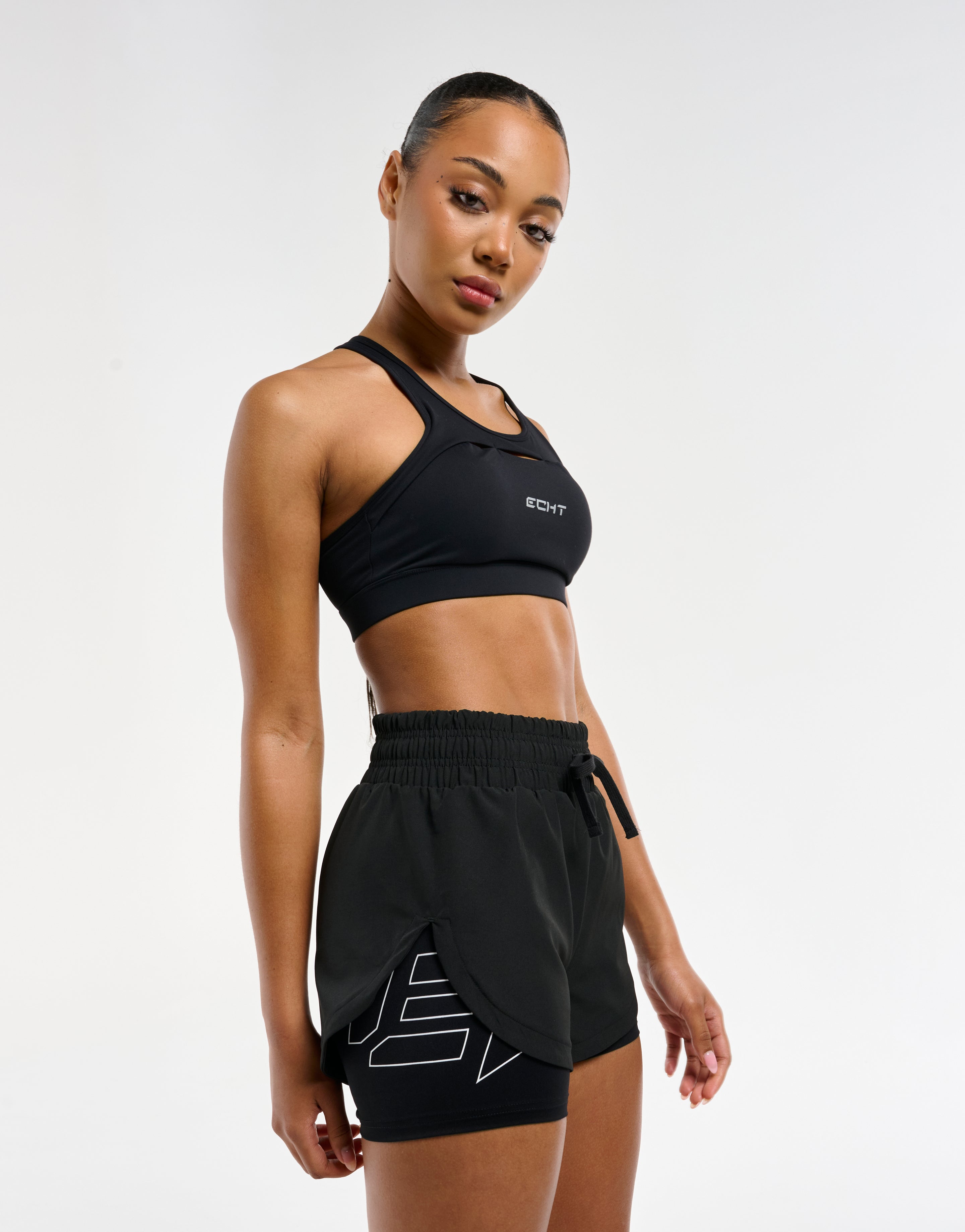 Freedom Running Shorts in Black | Dual-Layer Design for Ultimate ...