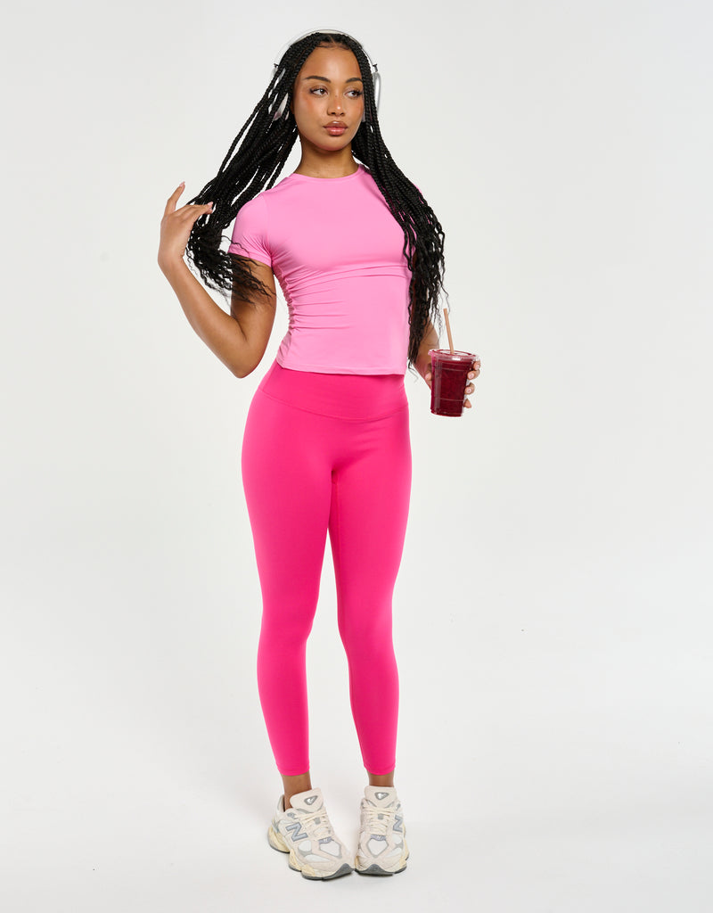 SmoothForm Sculpt Top in Pink | Silky Smooth, Seamless Smoothing Top