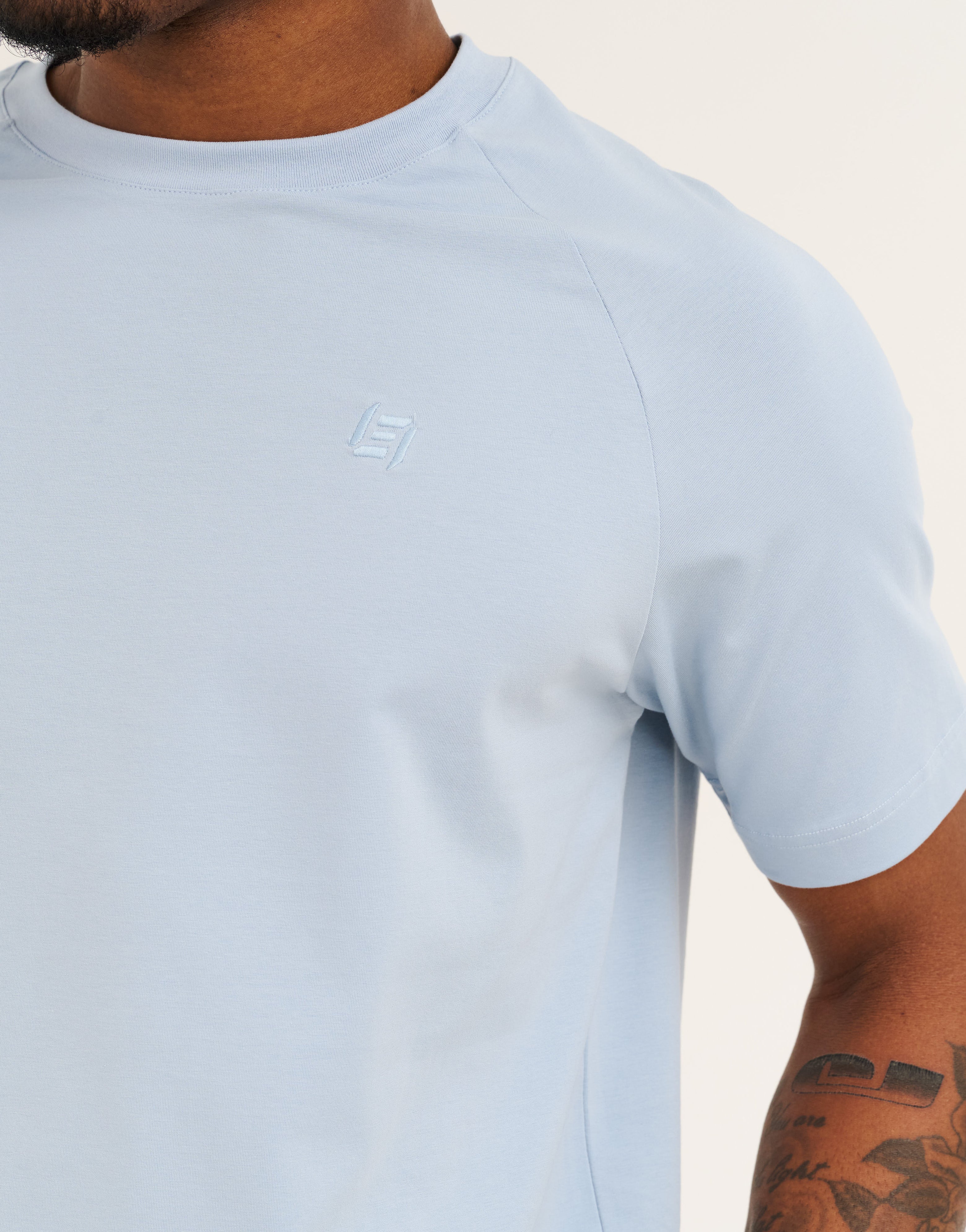 Foundation Tee 27" - Dusty Blue
