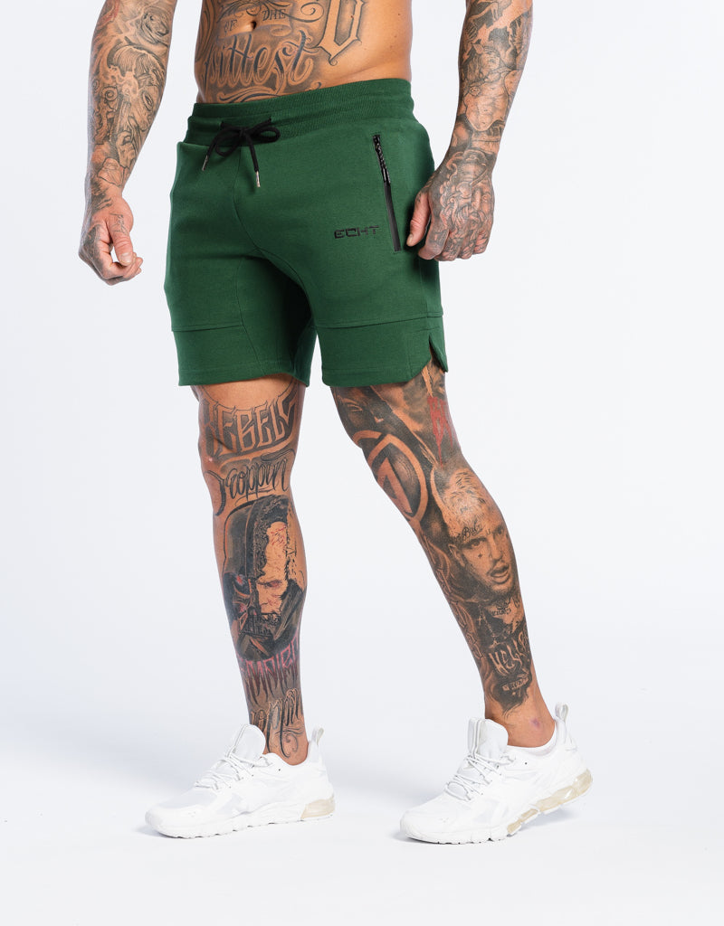 Shop Force Knit Shorts | Men’s Green Knit Shorts | ECHT