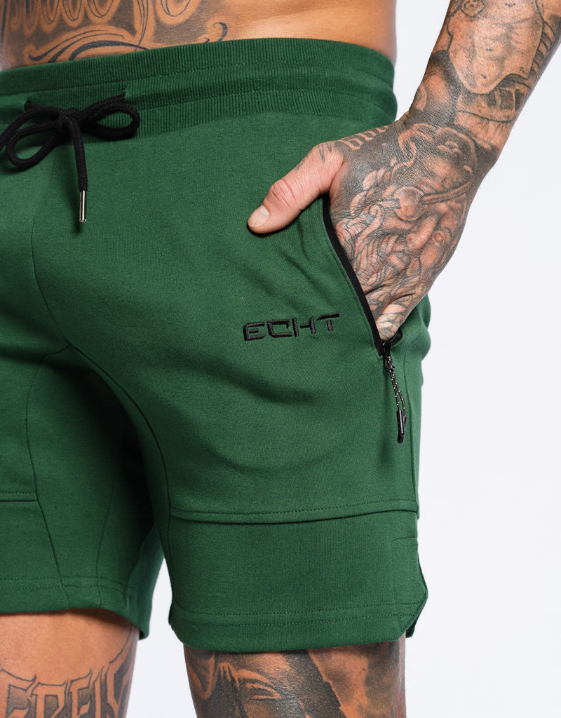 Shop Force Knit Shorts | Men’s Green Knit Shorts | ECHT