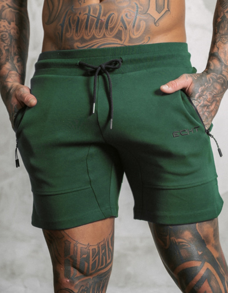 Shop Force Knit Shorts | Men’s Green Knit Shorts | ECHT